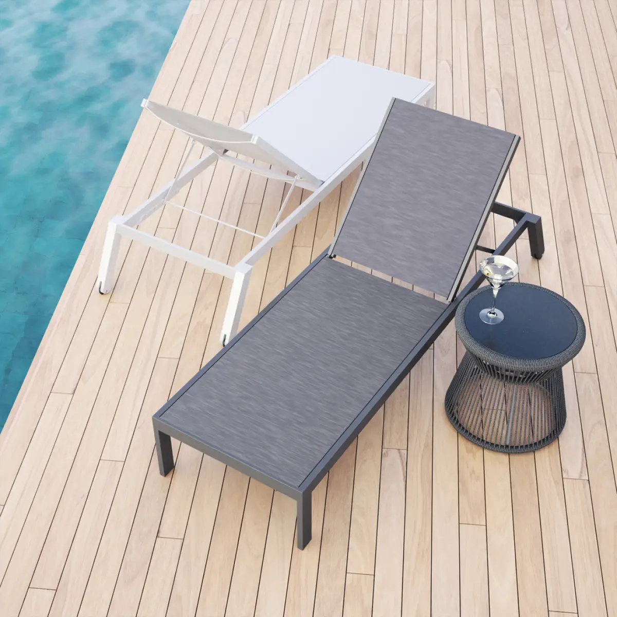 Vegas Stackable Chaise Lounge – Giorgi Bros. Furniture